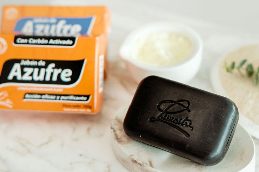 Jabón de Azufre con Carbón Activado – Lemaître Perfumería & Jabones S.A.S.